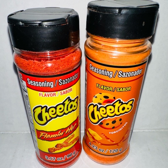 Cheetos | Kitchen | 2x Cheetos Powder Seasonings Flamin Hot Cheese ...